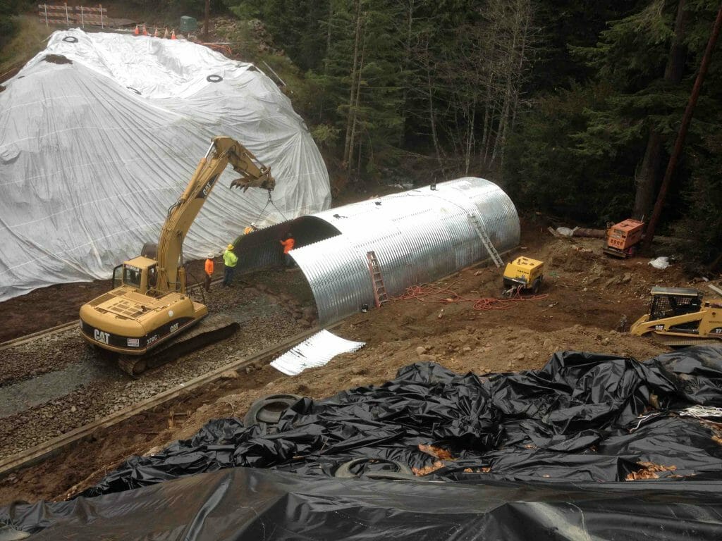 Projects - Structural Plate, Portland, OR - Pacific Corrugated Pipe Company