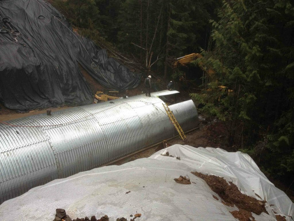 Projects - Structural Plate, Portland, OR - Pacific Corrugated Pipe Company